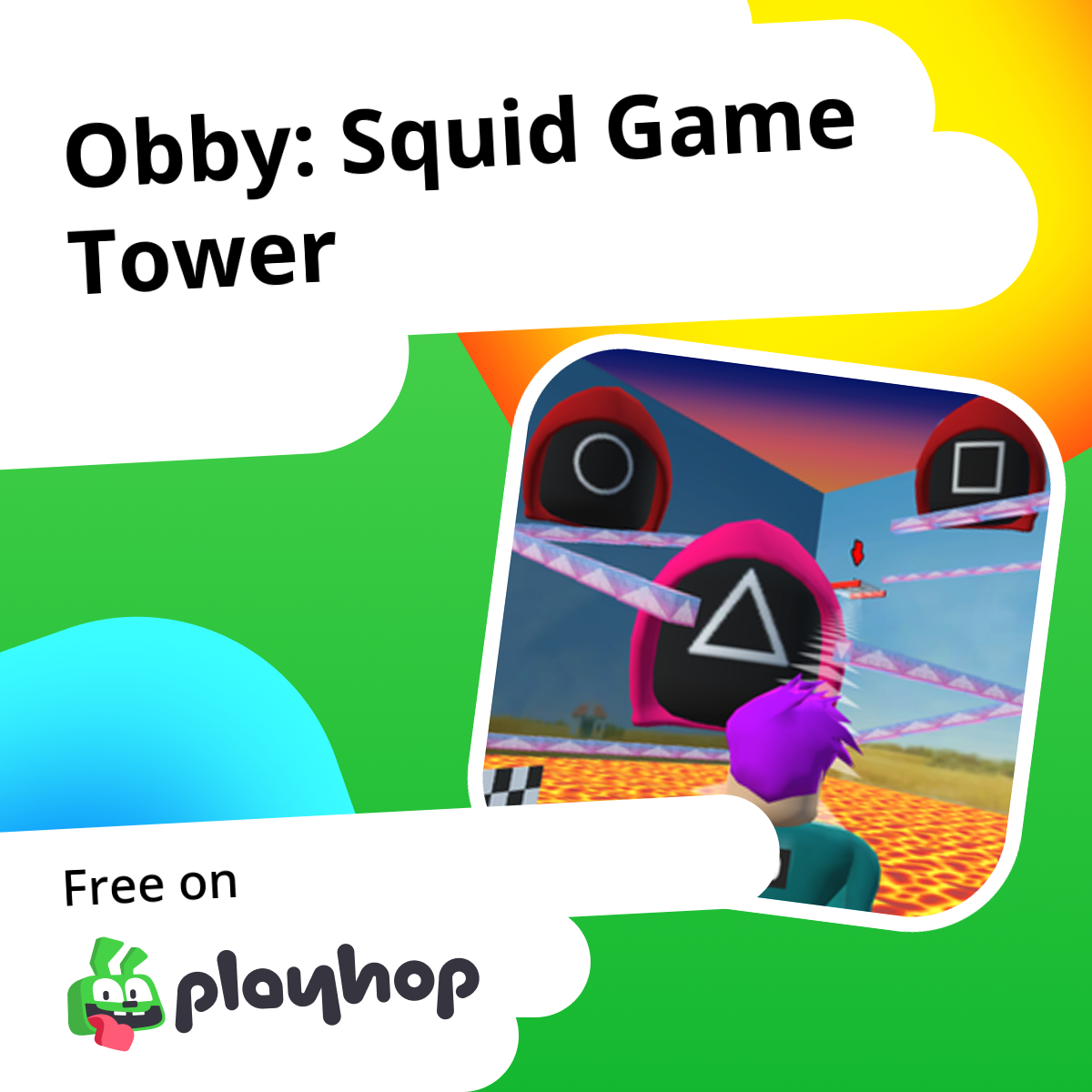 Obby: Squid Game Tower (by SOSAGAMES): Play Online For Free On Playhop