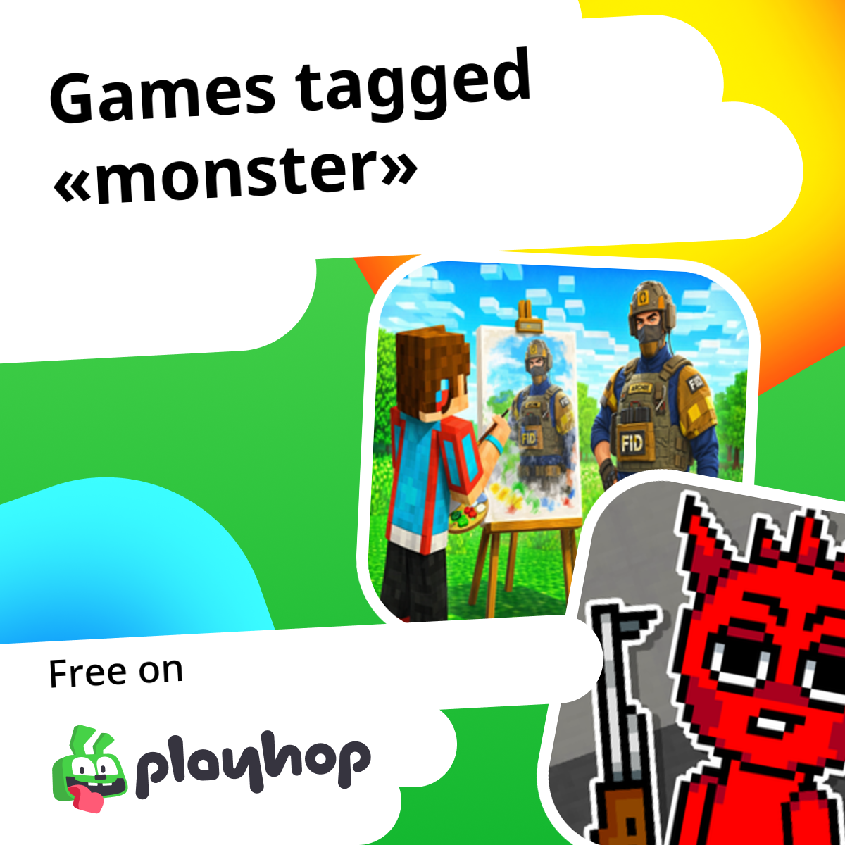 Monster Games Online 👾 Play For Free On Playhop