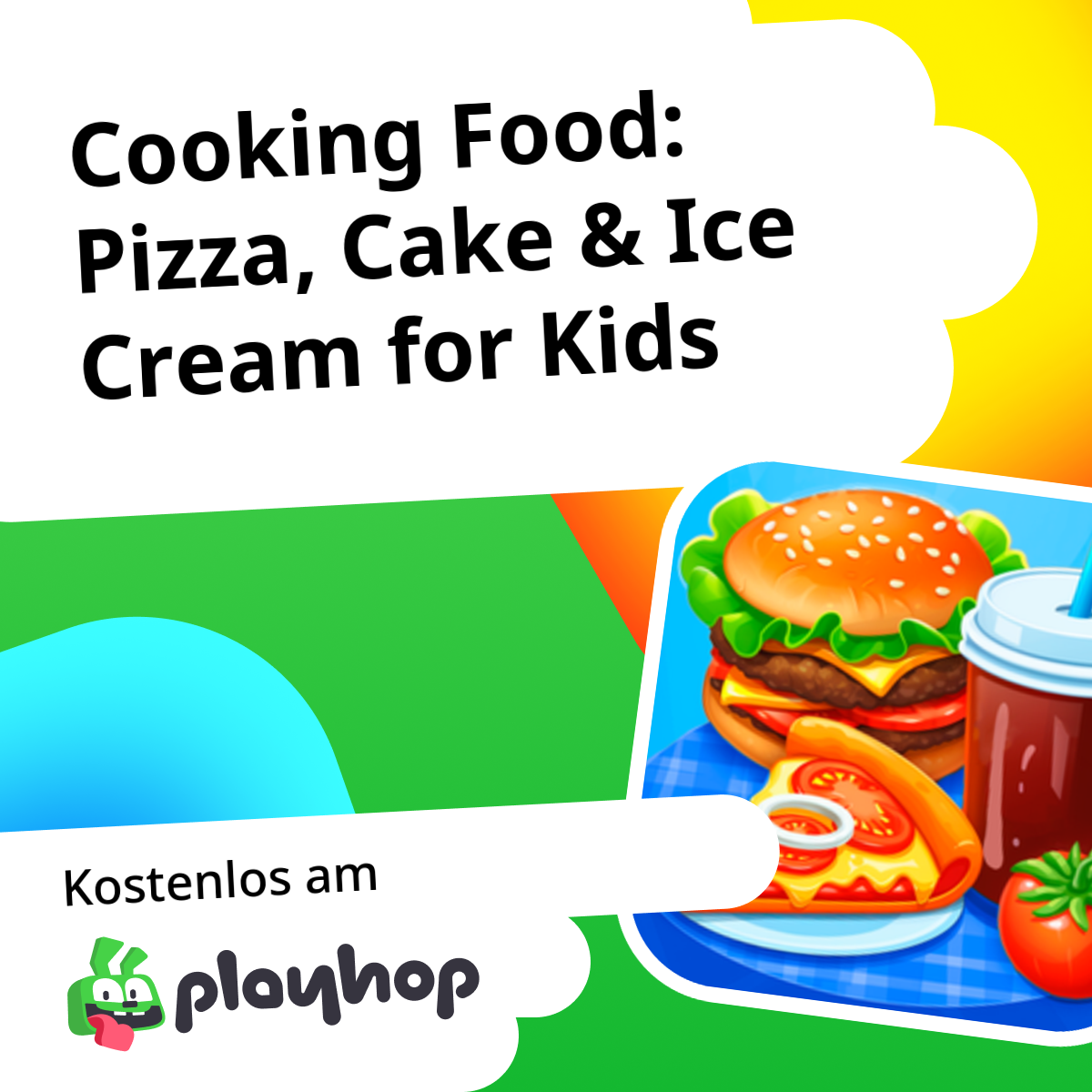 Cooking Food: Pizza, Cake & Ice Cream for Kids: Kostenlos online ...