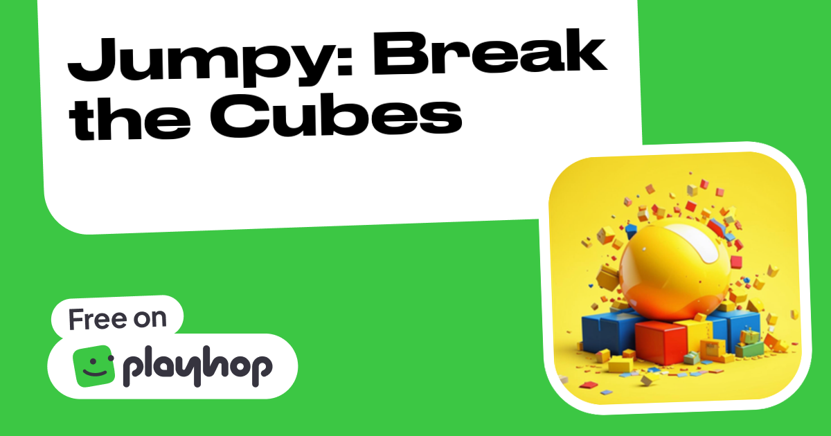 Jumpy: Break the Cubes (per redyc123): Juega Gratis Online en Playhop