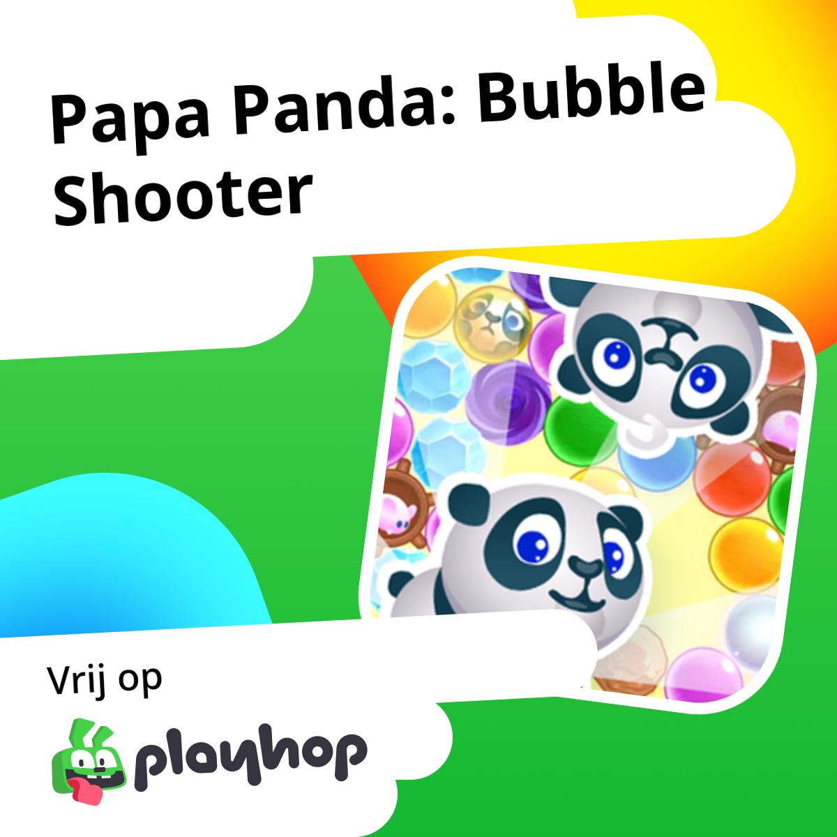 Papa Panda: Bubble Shooter: Speel Gratis Online op Playhop