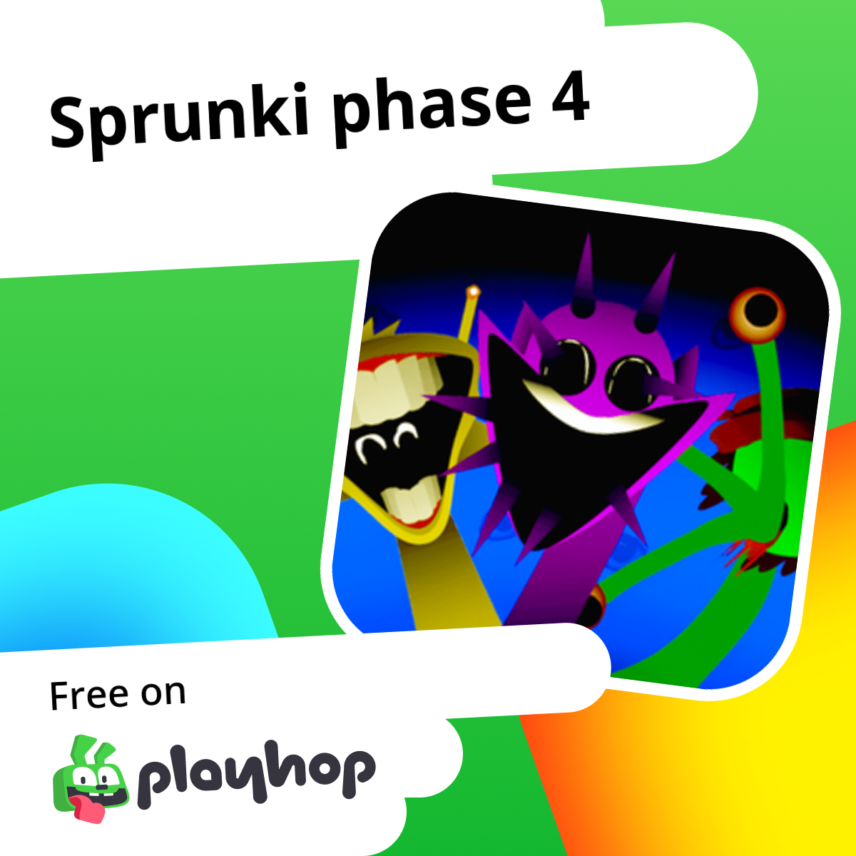 Sprunki phase 4 (by FunnyGames Studio): Play Online For Free On Playhop