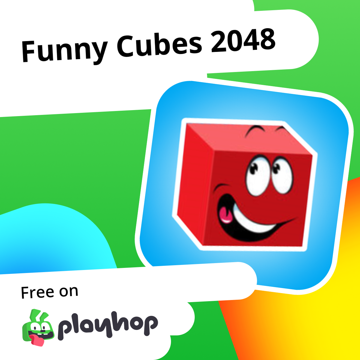 Funny Cubes 2048 (by White Sarcazm): Play Online For Free On Playhop