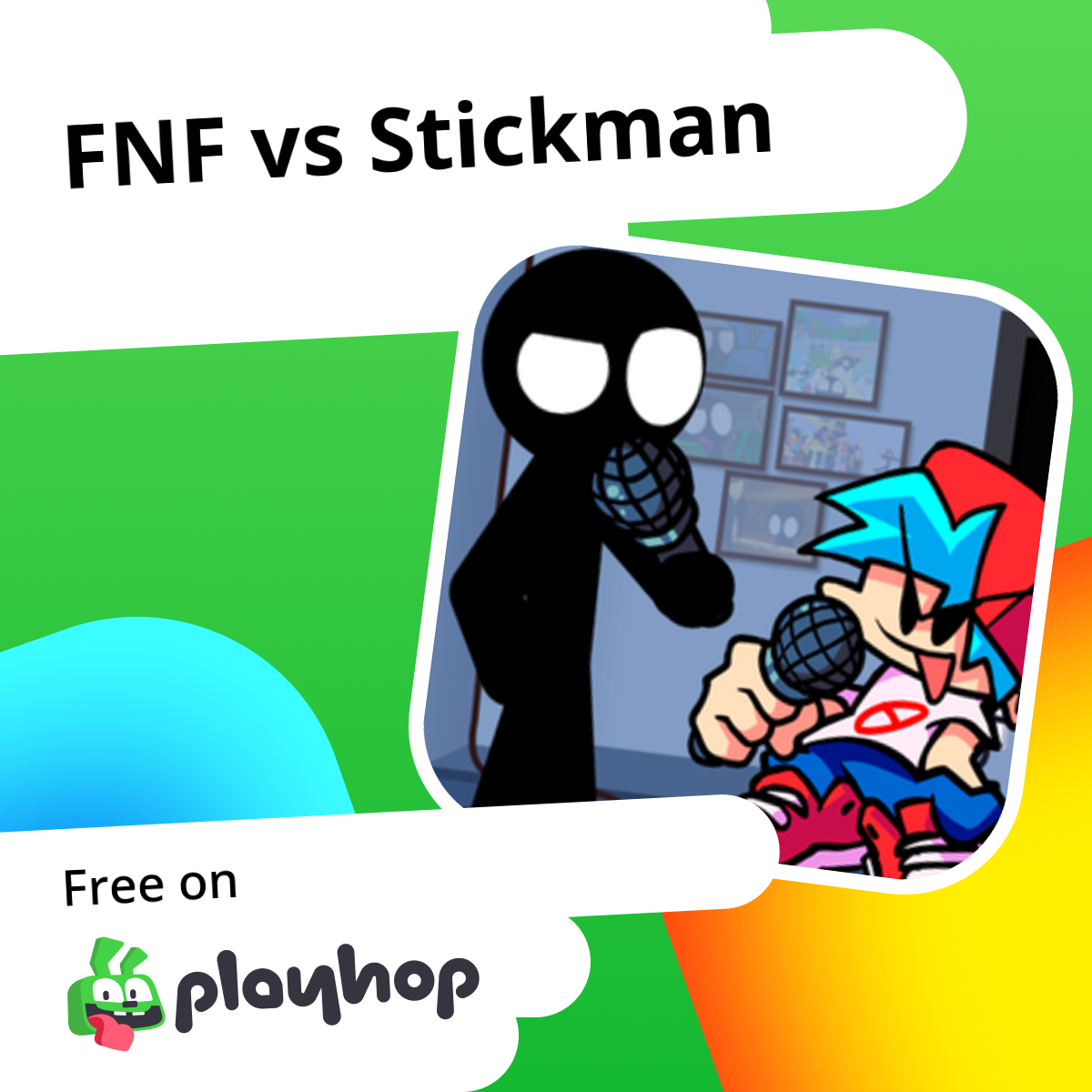FNF vs Stiсkman: Play Online For Free On Playhop