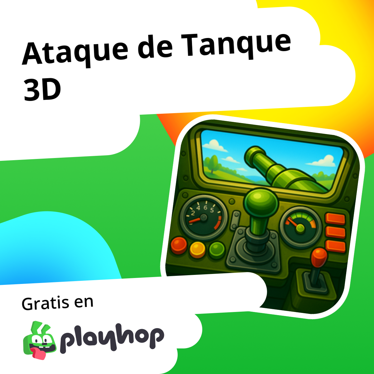 Ataque de Tanque 3D (per IFrostGames): Juega Gratis Online en Playhop