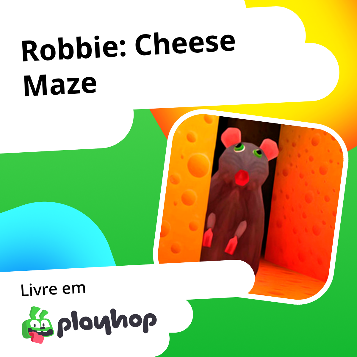 Robbie: Cheese Maze (por Ukun): Jogue Online Gratuitamente Em Playhop