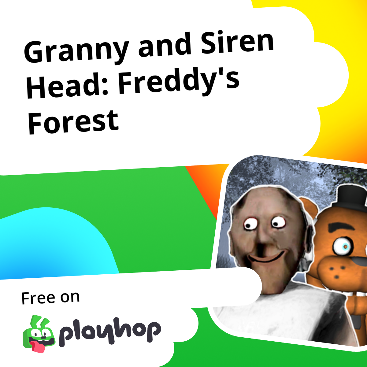 Granny and Siren Head: Freddy's Forest: Play Online For Free On Playhop