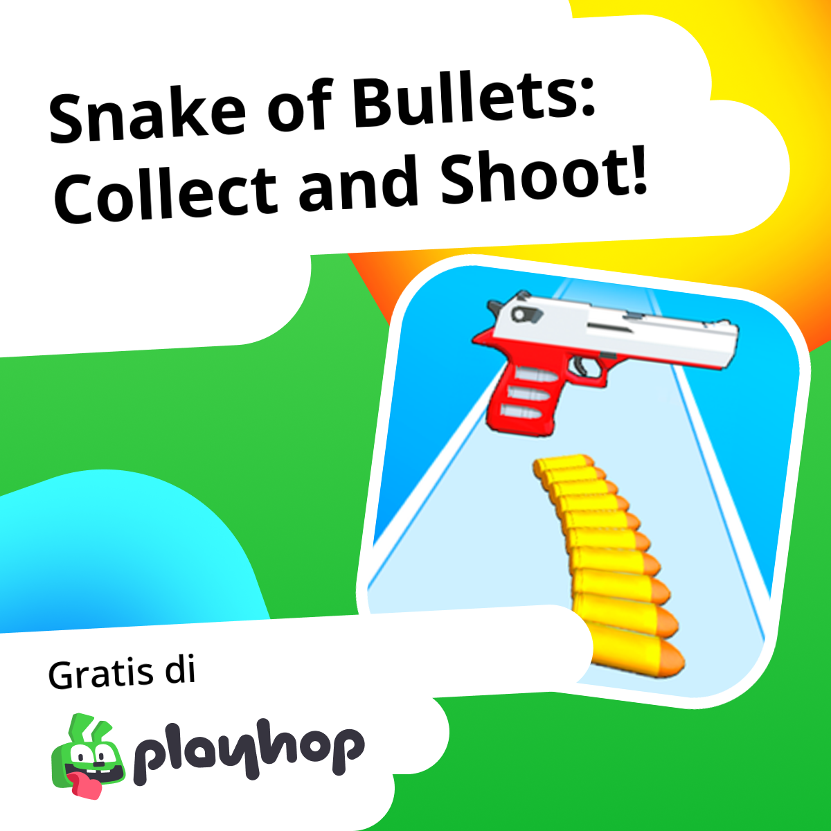Snake of Bullets: Collect and Shoot! (oleh Eccentric): Mainkan Online ...
