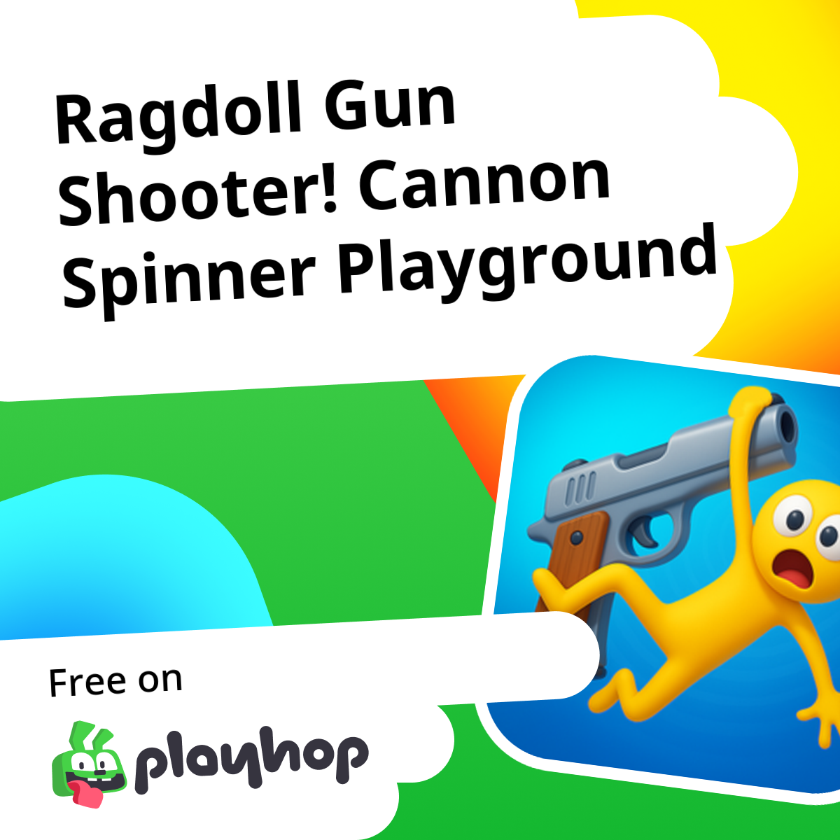 Ragdoll Gun Shooter! Cannon Spinner Playground (by Eccentric): Play ...