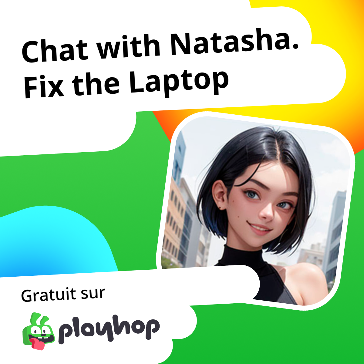 Chat with Natasha. Fix the Laptop (par 26 Secret Studio): Jouez En ...