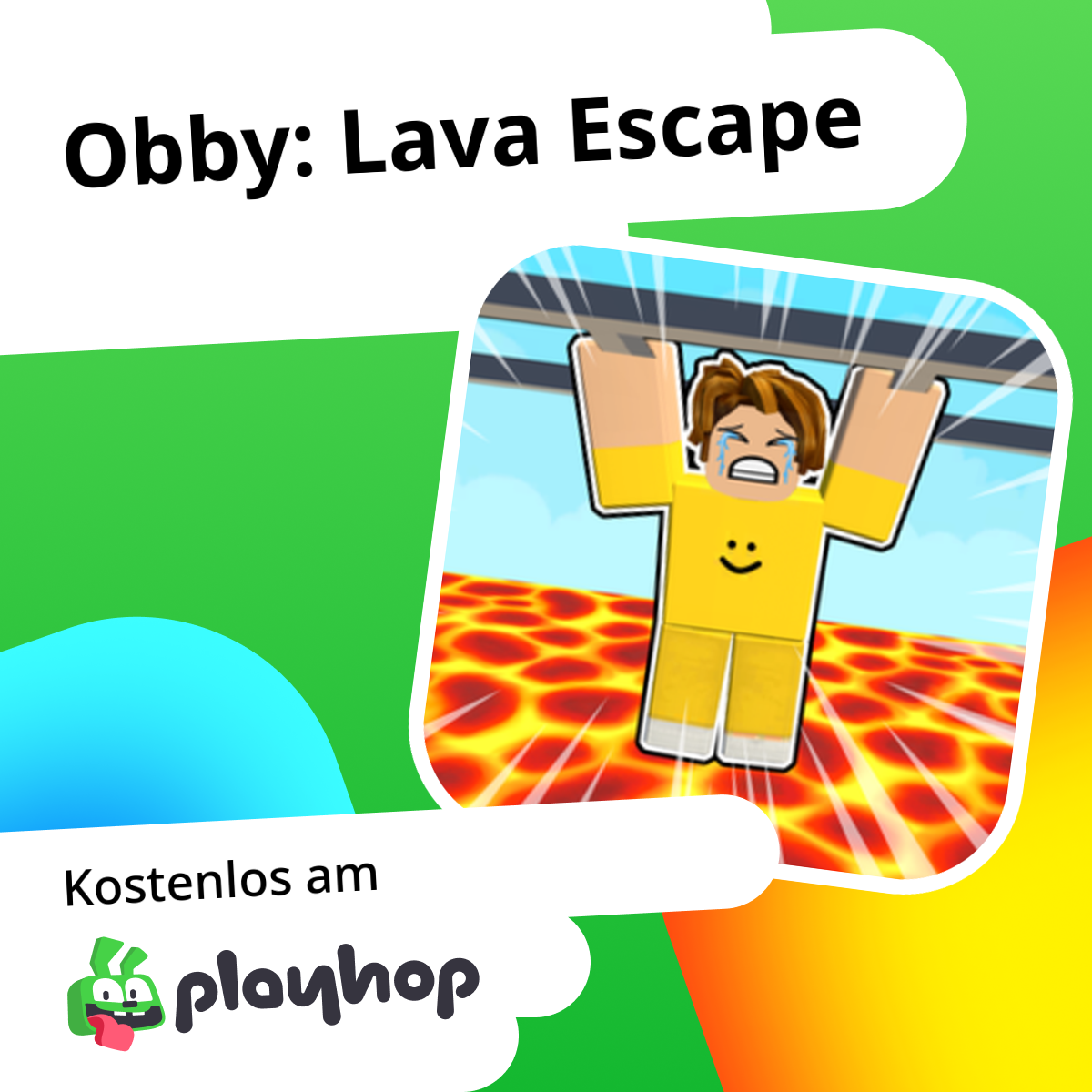 Obby: Lava Escape (von LongCourse): Spiele kostenlos online auf Playhop