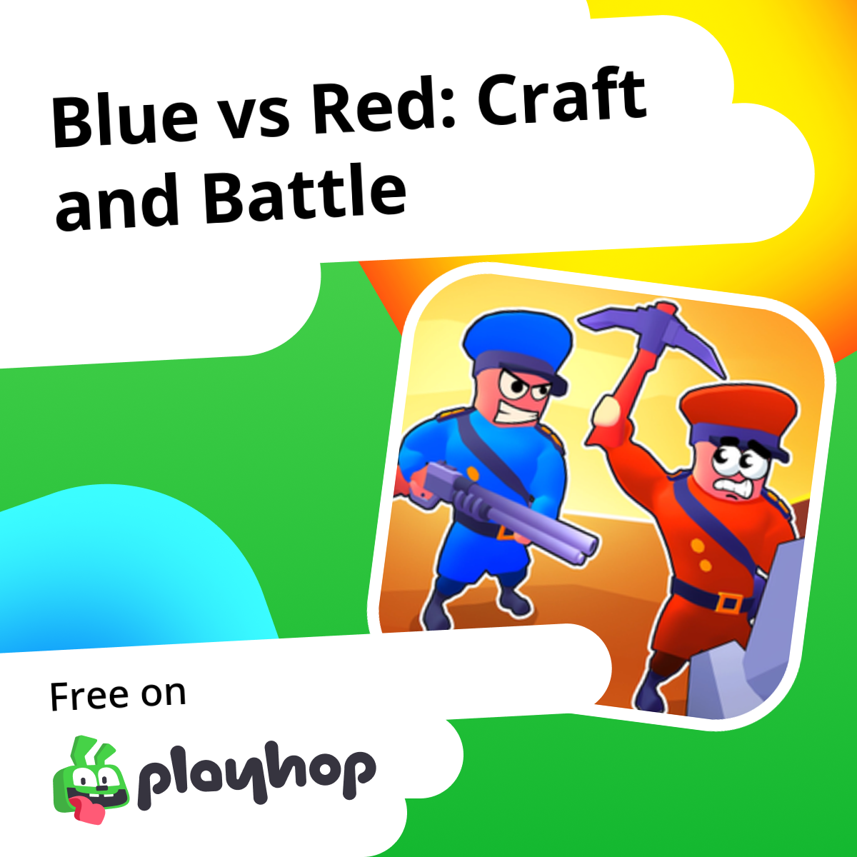 Blue vs Red: Craft and Battle (by Karakusiki): Play Online For Free On ...