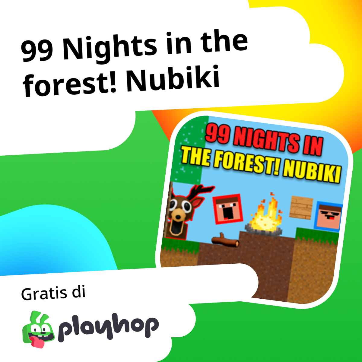 99 Nights in the forest! Nubiki (oleh kbvpneofit): Mainkan Gratis ...