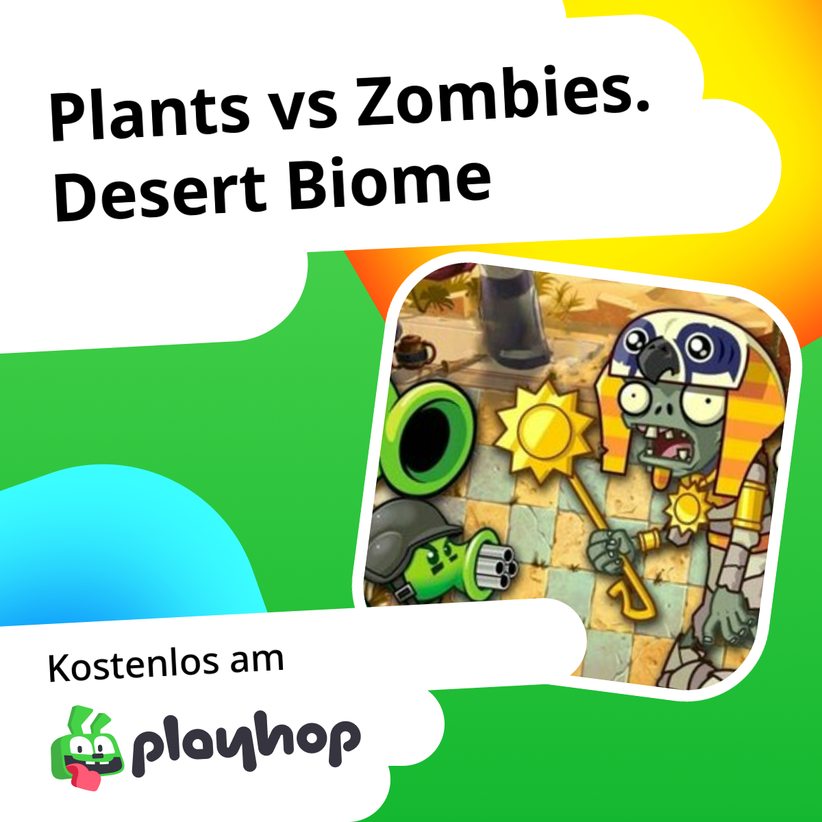 Plants vs Zombies. Desert Biome (von Vombat Games): Spiele kostenlos ...