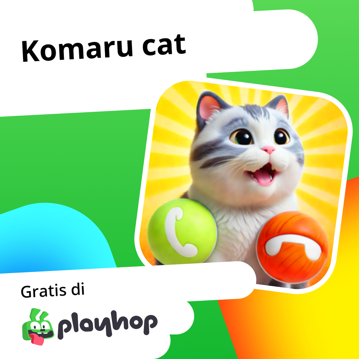 Komaru cat (oleh JabTeam): Mainkan Online Secara Gratis Di Playhop
