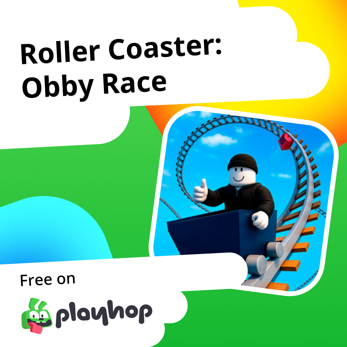 Roller Coaster: Obby Race: Play Online For Free On Playhop