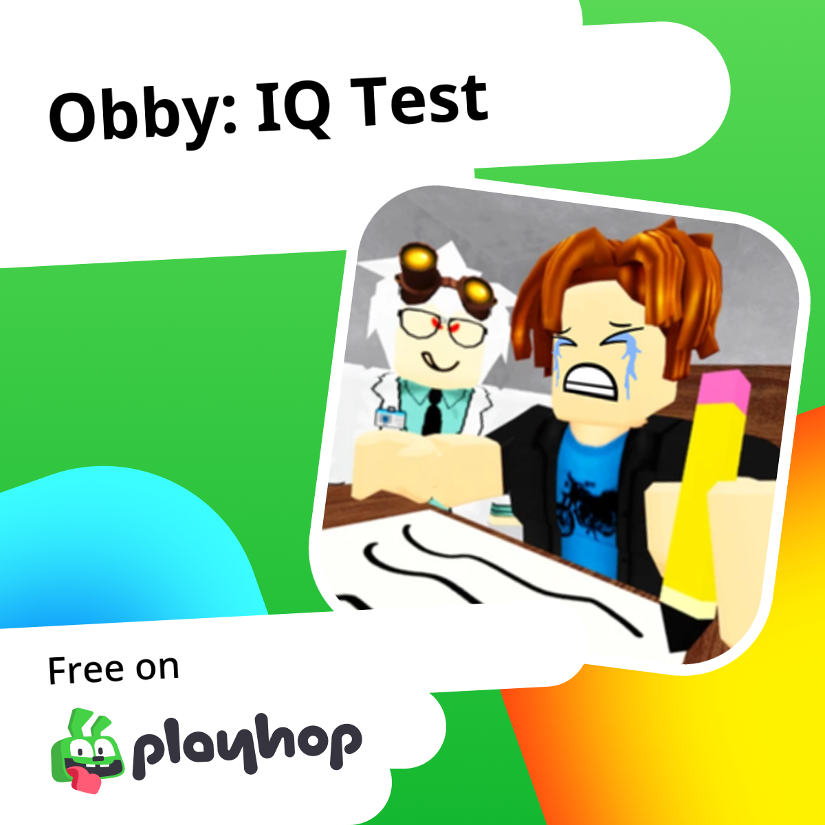 Obby: IQ Test (by Jeembaa): Play Online For Free On Playhop