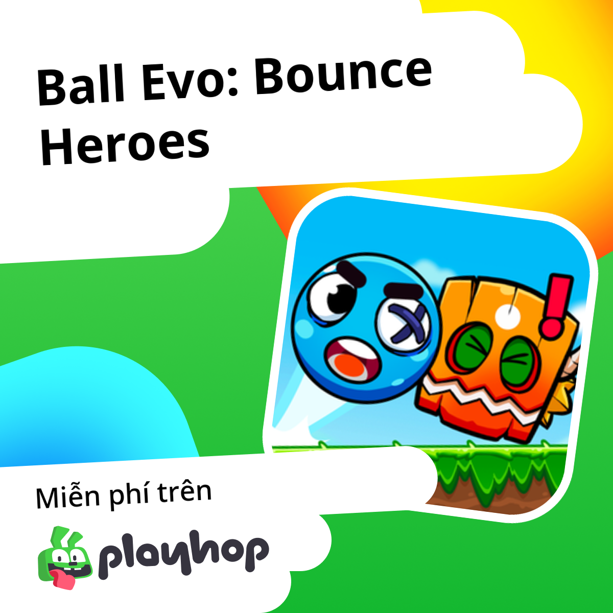 Ball Evo: Bounce Heroes (bởi boooba): Chơi Trực Tuyến Miễn Phí Trên Playhop