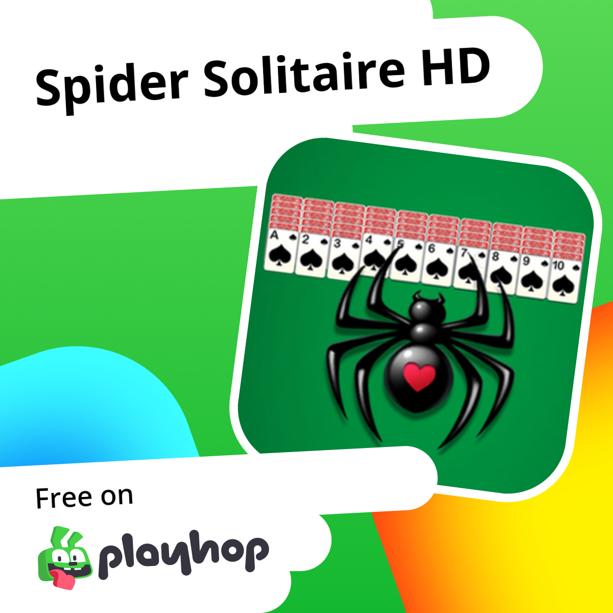 Spider Solitaire HD: Play Online For Free On Playhop