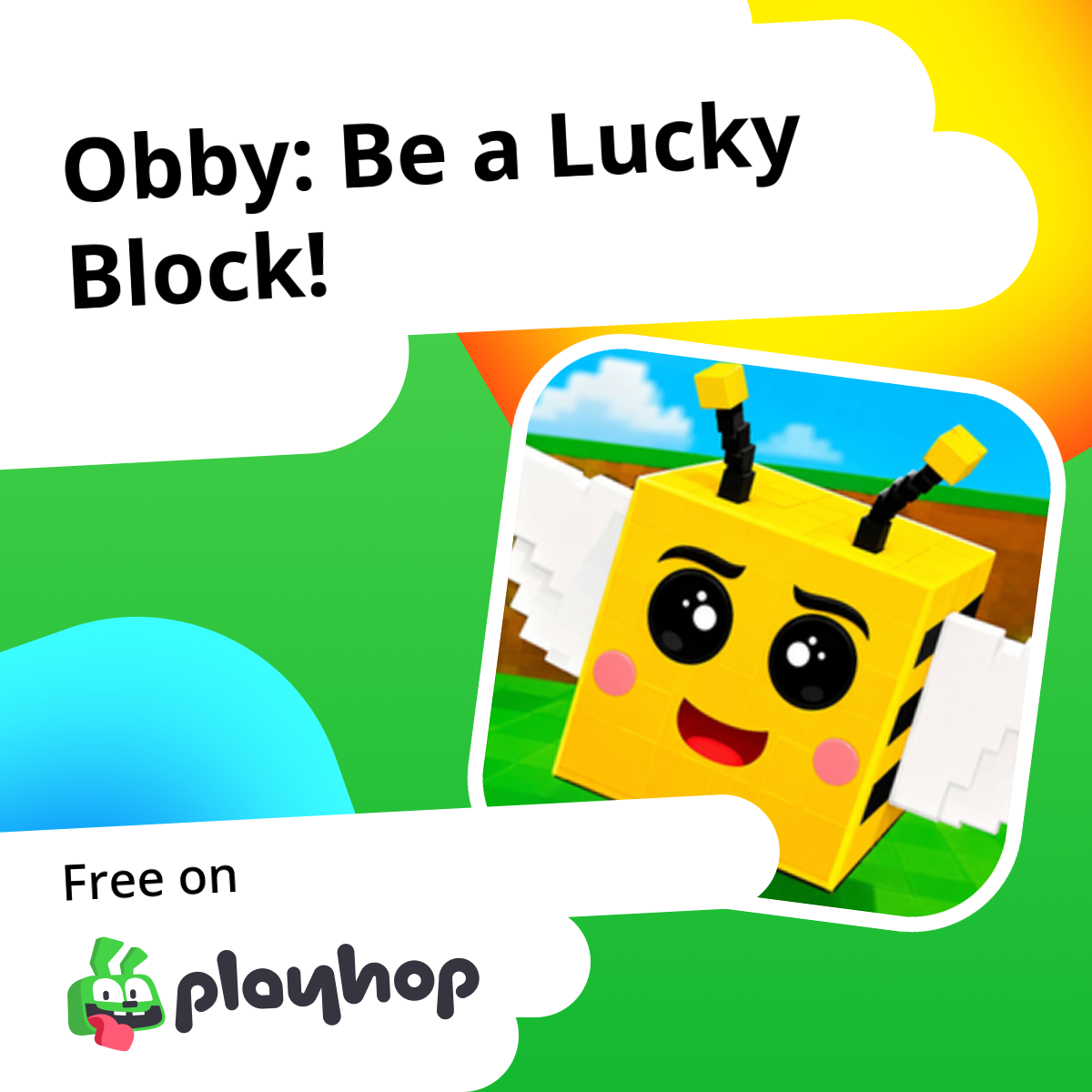 Obby: Be a Lucky Block!: Play Online For Free On Playhop