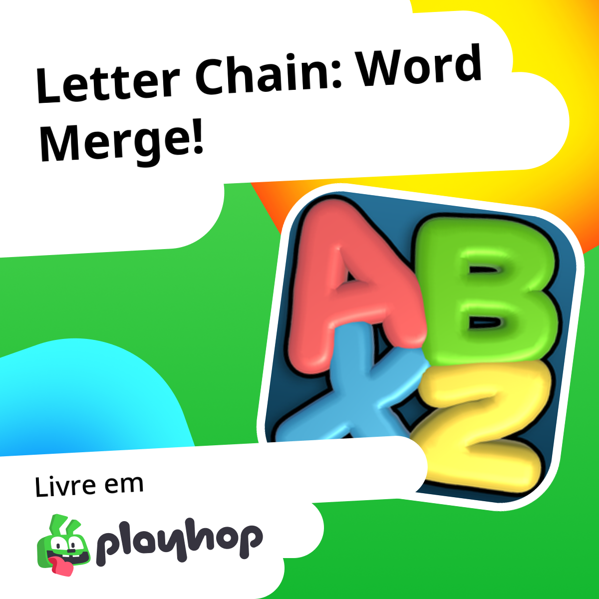 Letter Chain: Word Merge!: Jogue Online Grátis no Playhop