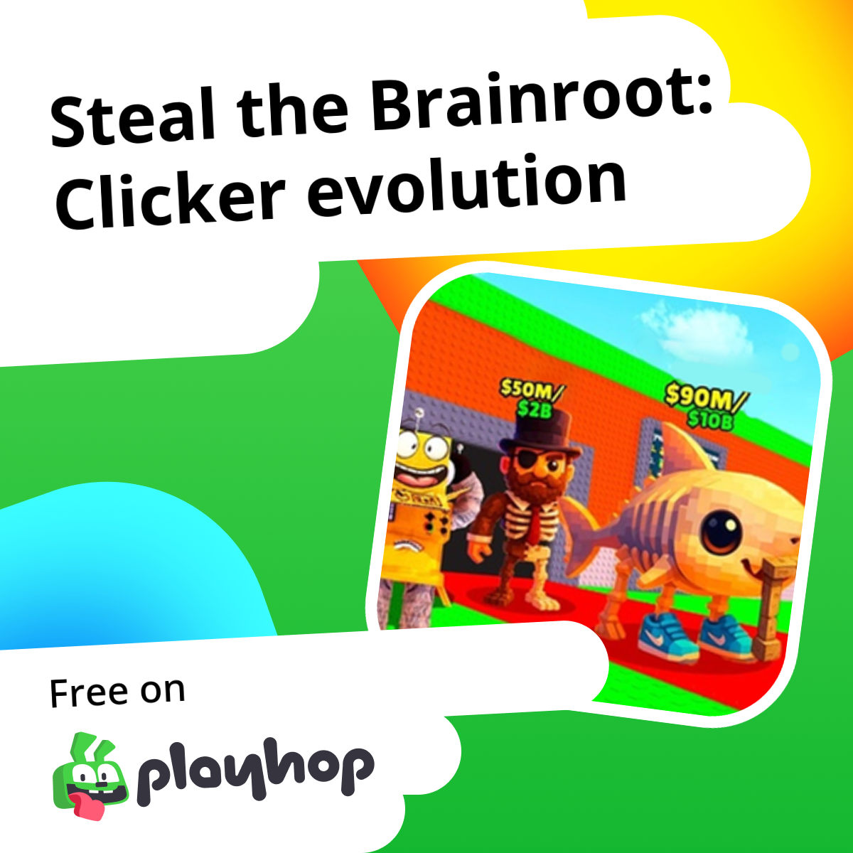 Steal the Brainroot: Clicker evolution (توسط Ovosch gejms): به صورت رایگان آنلاین بازی کنید در ...