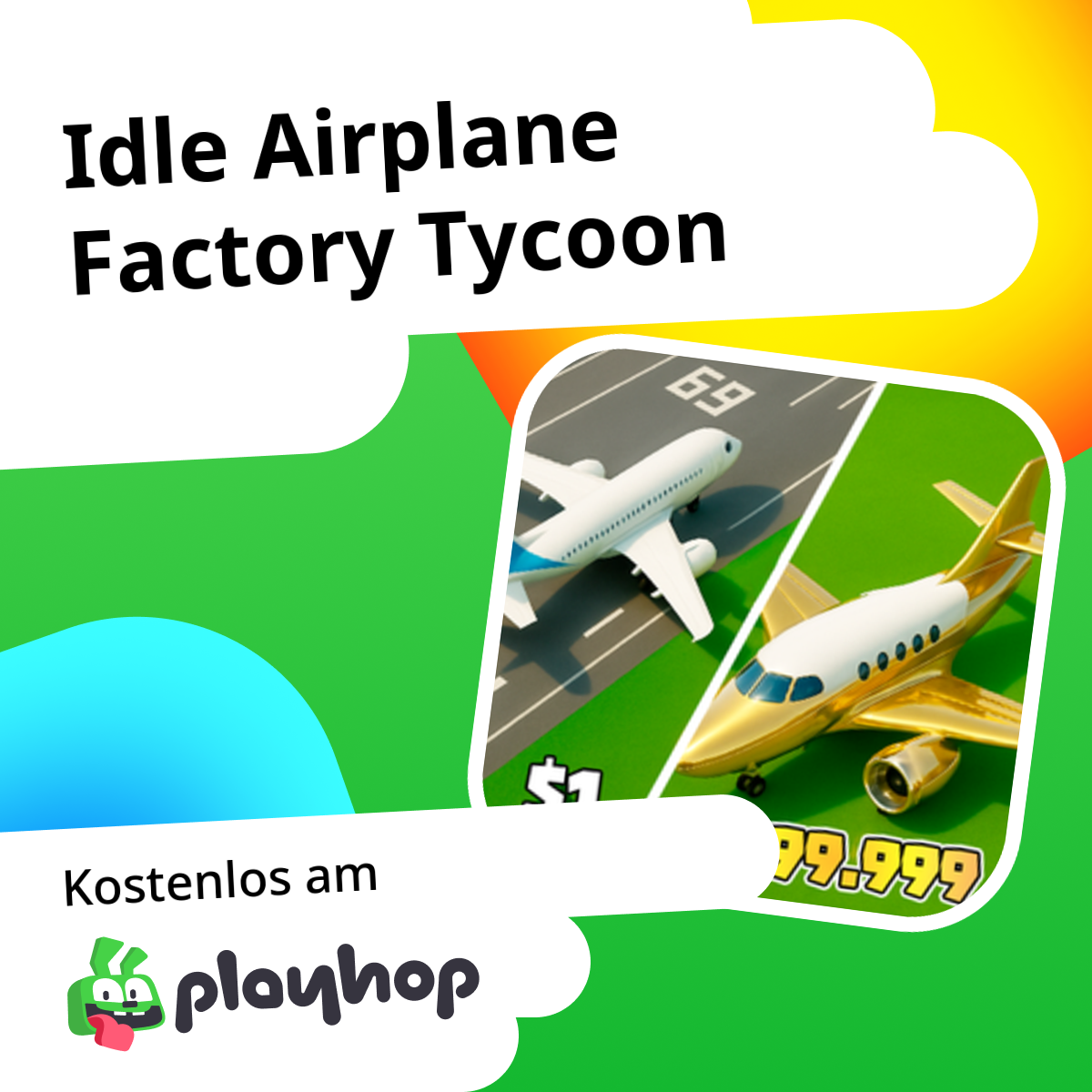 Idle Airplane Factory Tycoon (von MirraGames): Spiele kostenlos online ...