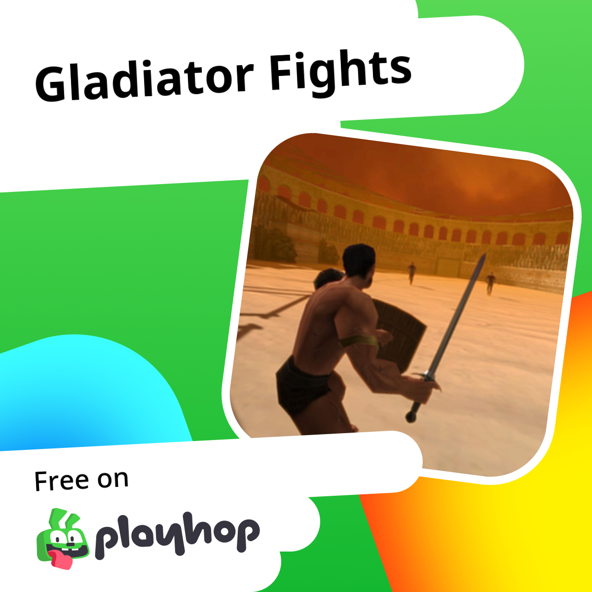 Gladiator Fights: به صورت رایگان آنلاین در Playhop بازی کنید