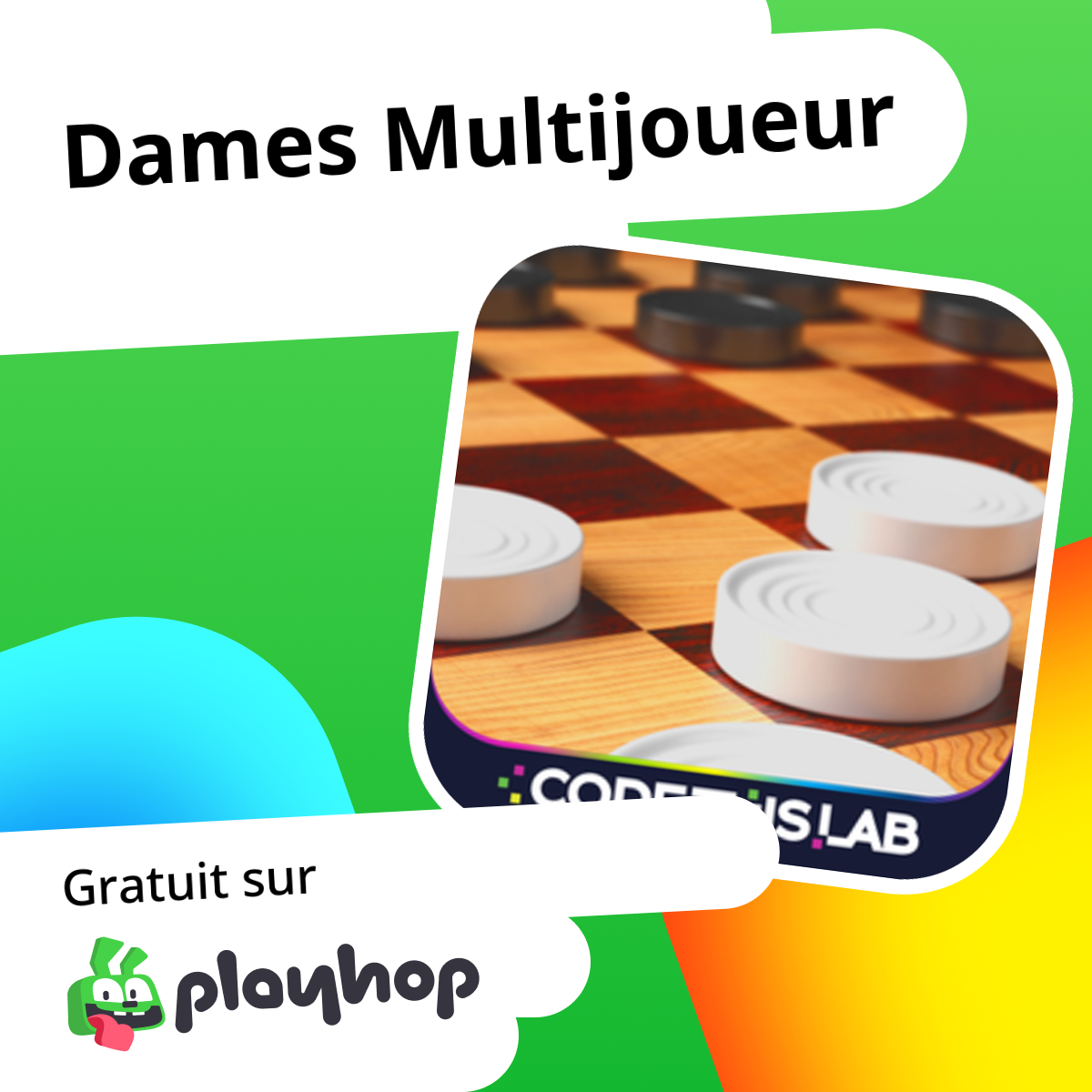 Dames Multijoueur (par CodeThisLab): Jouez En Ligne Gratuitement Sur Playhop