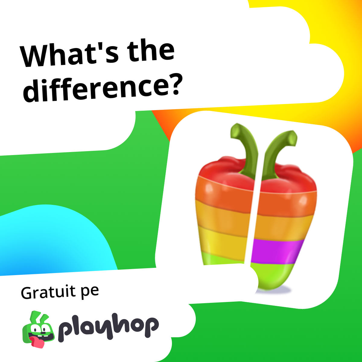 What's the difference?: Joacă Online Gratuit pe Playhop
