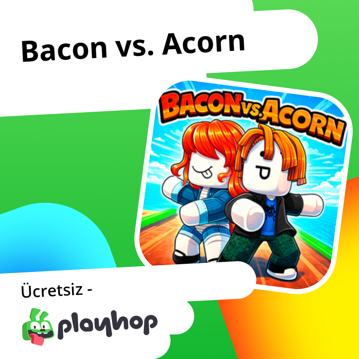Bacon vs. Acorn: Playhop'da Ücretsiz Çevrimiçi Oynayın