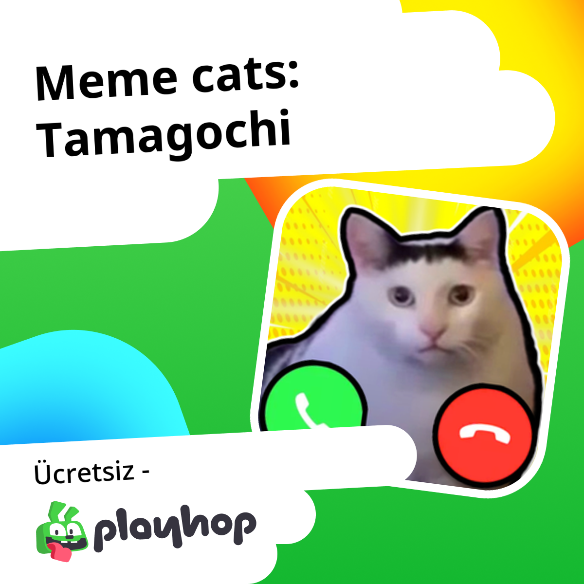 Meme cats: Tamagochi: Playhop'da Ücretsiz Çevrimiçi Oynayın