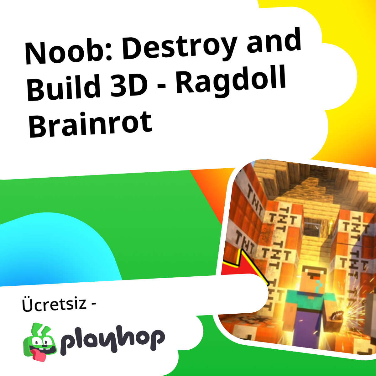 Noob: Destroy and Build 3D - Ragdoll Brainrot (KUKURUZA ...