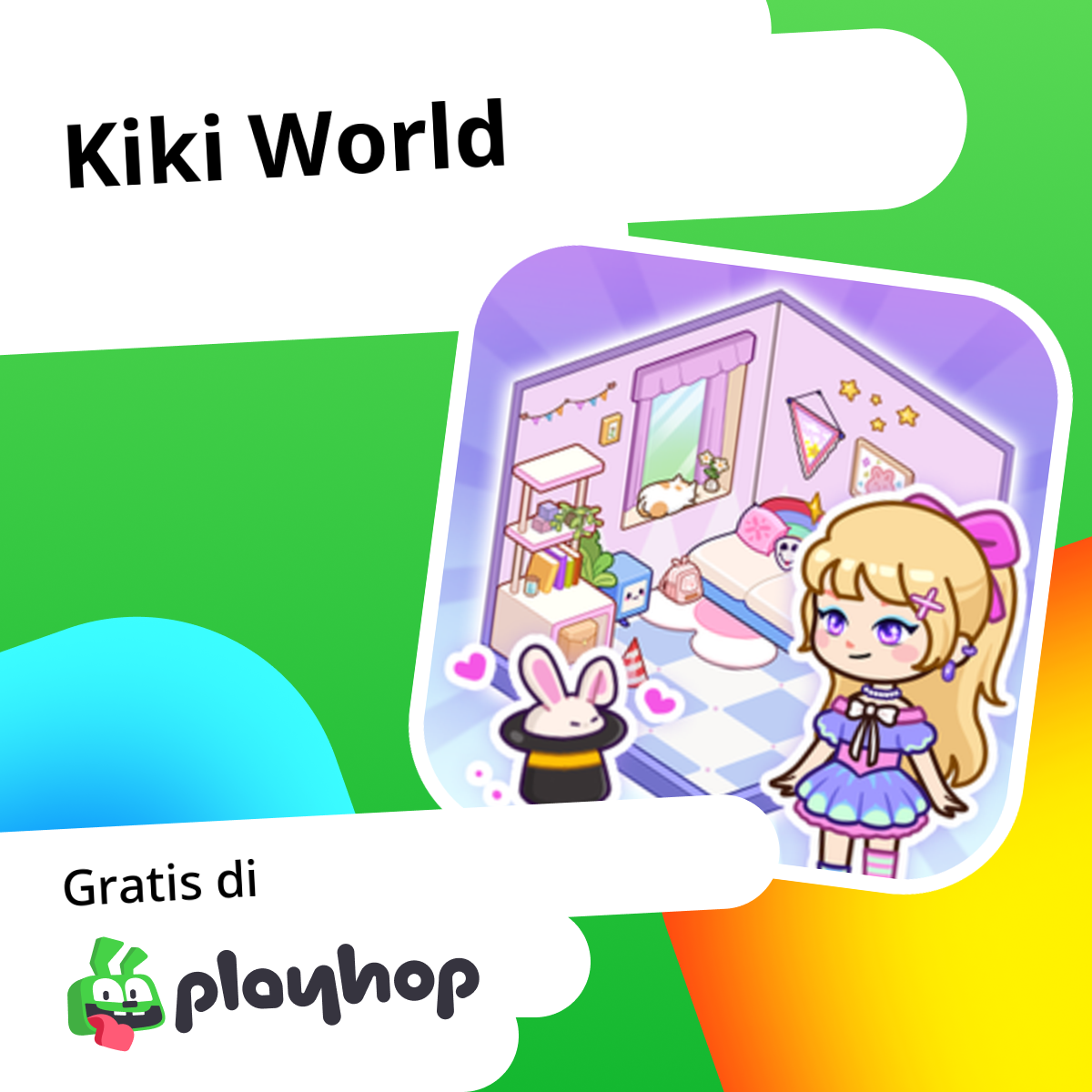 Kiki World (oleh CyberNex Studios): Mainkan Online Secara Gratis Di Playhop