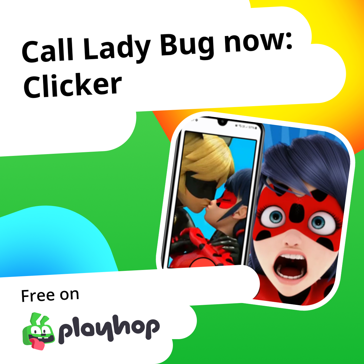 Call Lady Bug now: Clicker (by Ovosch gejms): Play Online For Free On Playhop