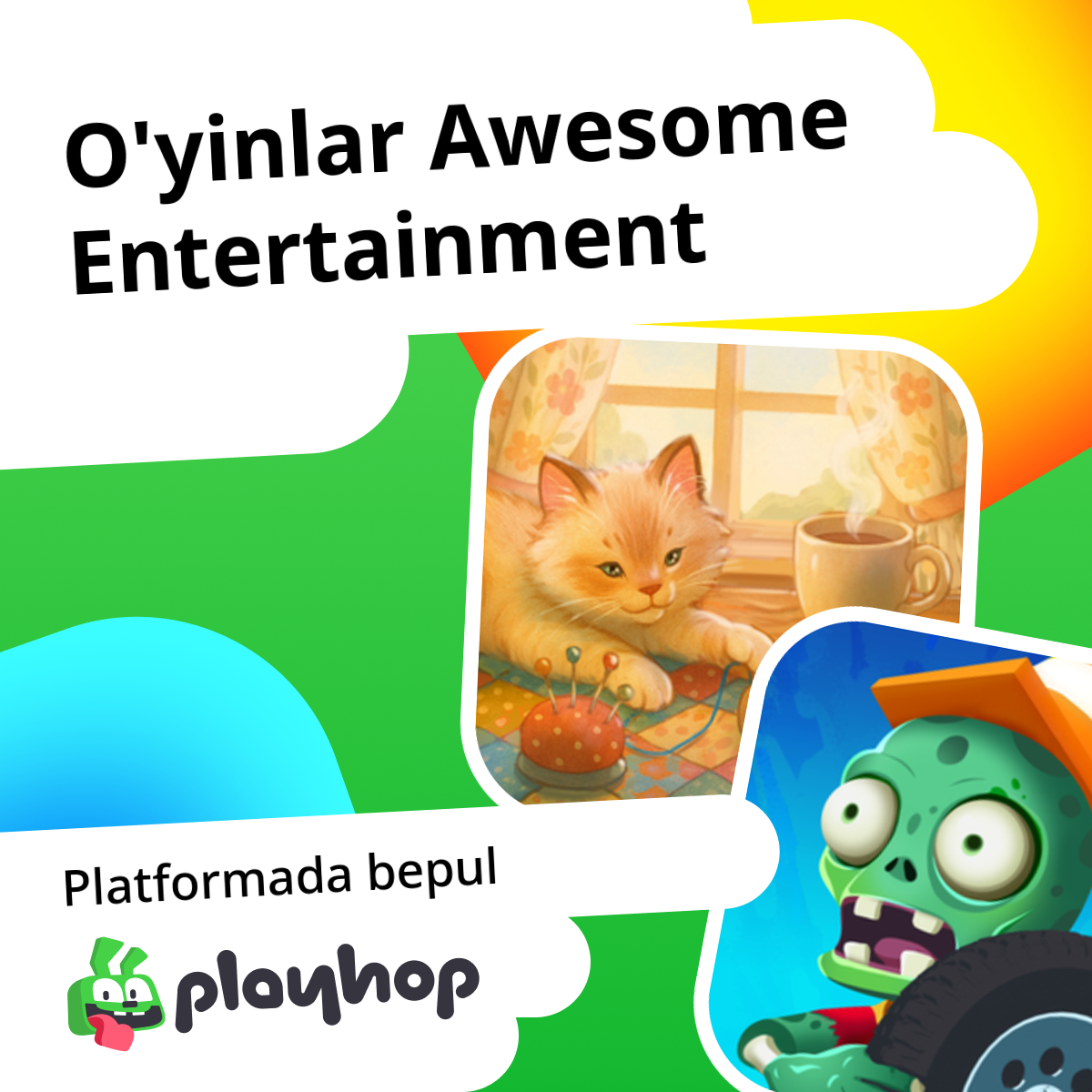 Awesome Entertainment o‘yinlari | Playhop