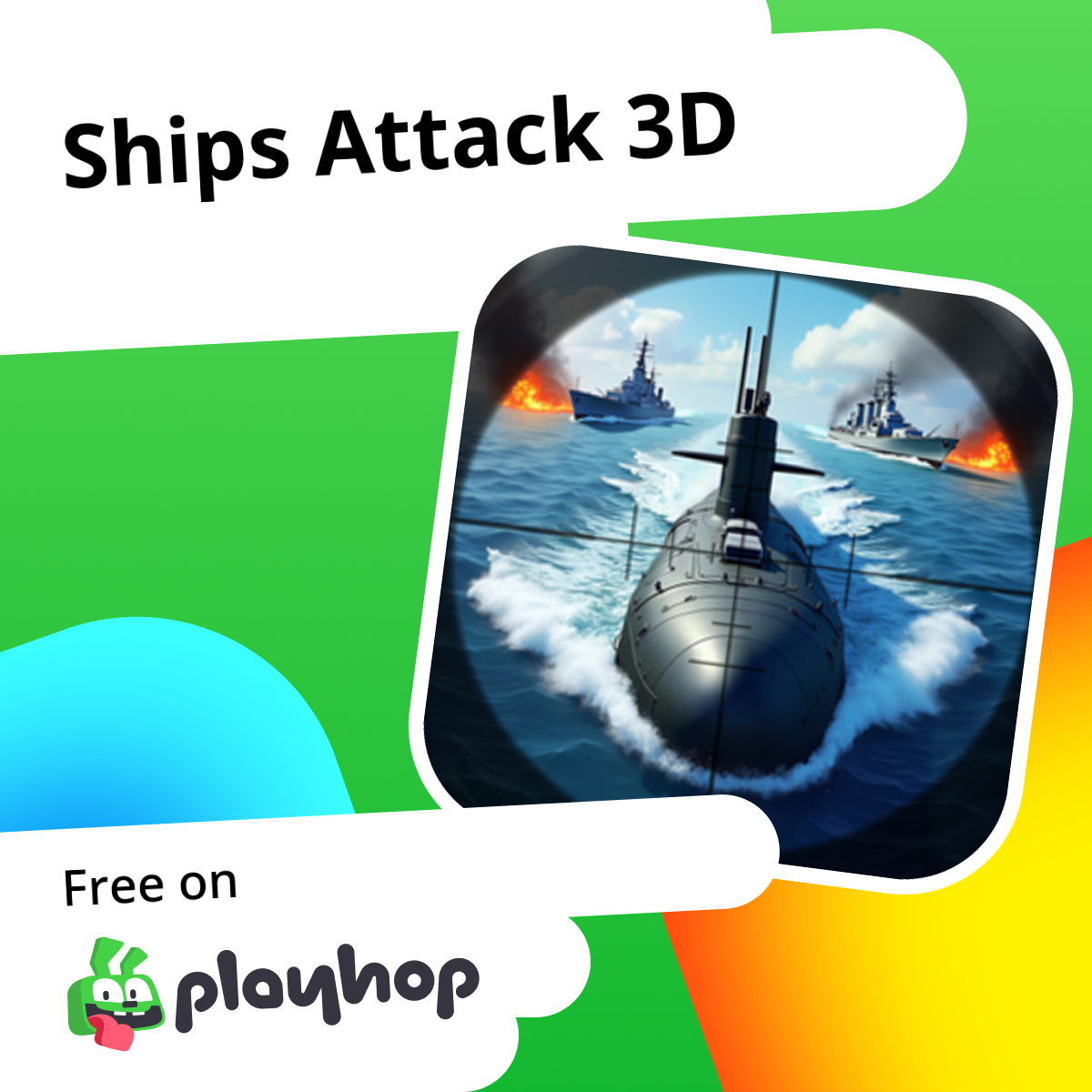 Ships Attack 3D (by C Games): Play Online For Free On Playhop