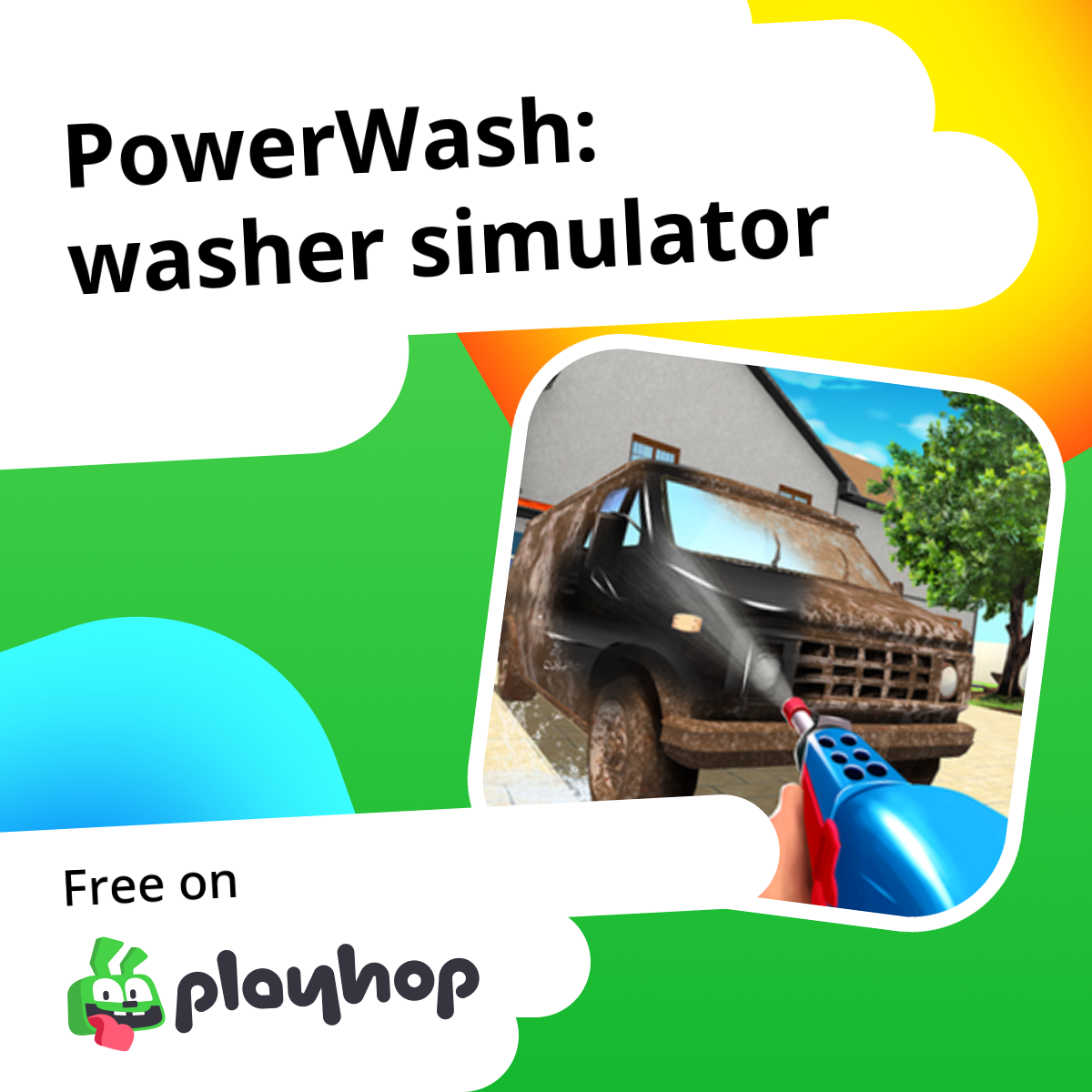 PowerWash: washer simulator (by BlackRabbit): Play Online For Free On ...