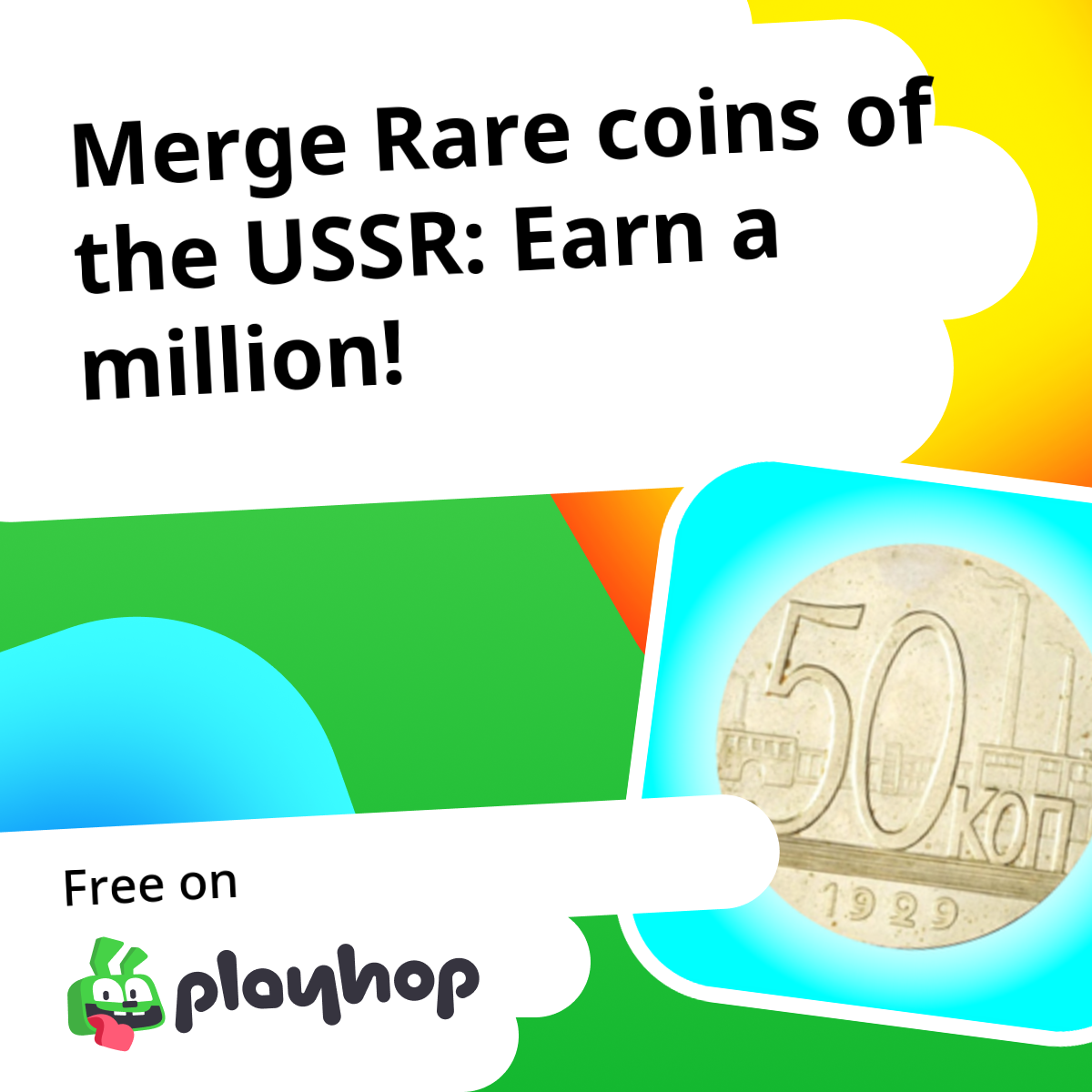 Merge Rare coins of the USSR: Earn a million!: Play Online For Free On ...