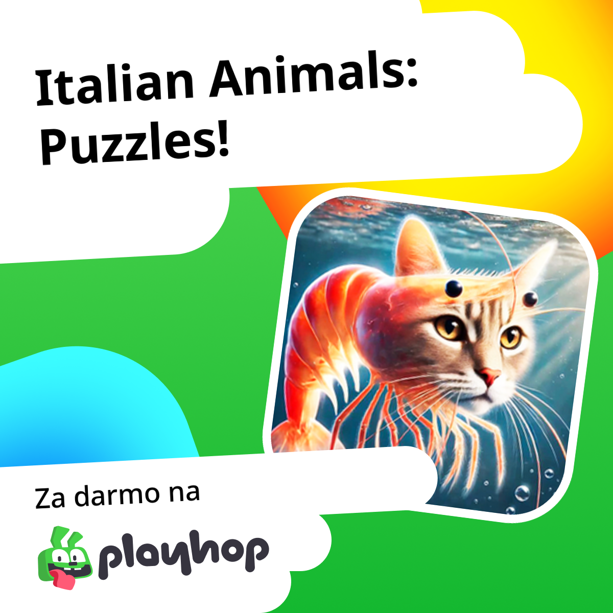 Italian Animals: Puzzles! (przez PGD Games): Graj Online Za Darmo Na ...