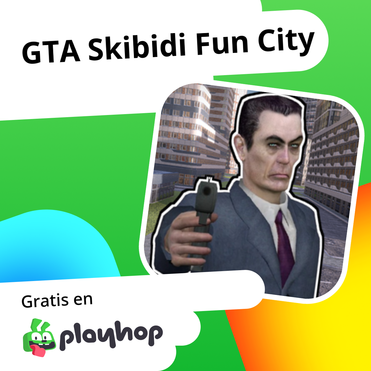 GTA Skibidi Fun City (por TDS BID): Juega Gratis Online en Playhop