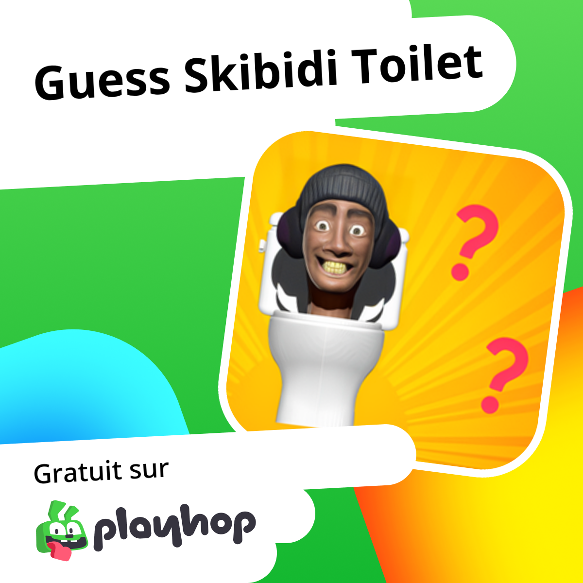 Guess Skibidi Toilet: Jouez en ligne gratuitement sur Playhop
