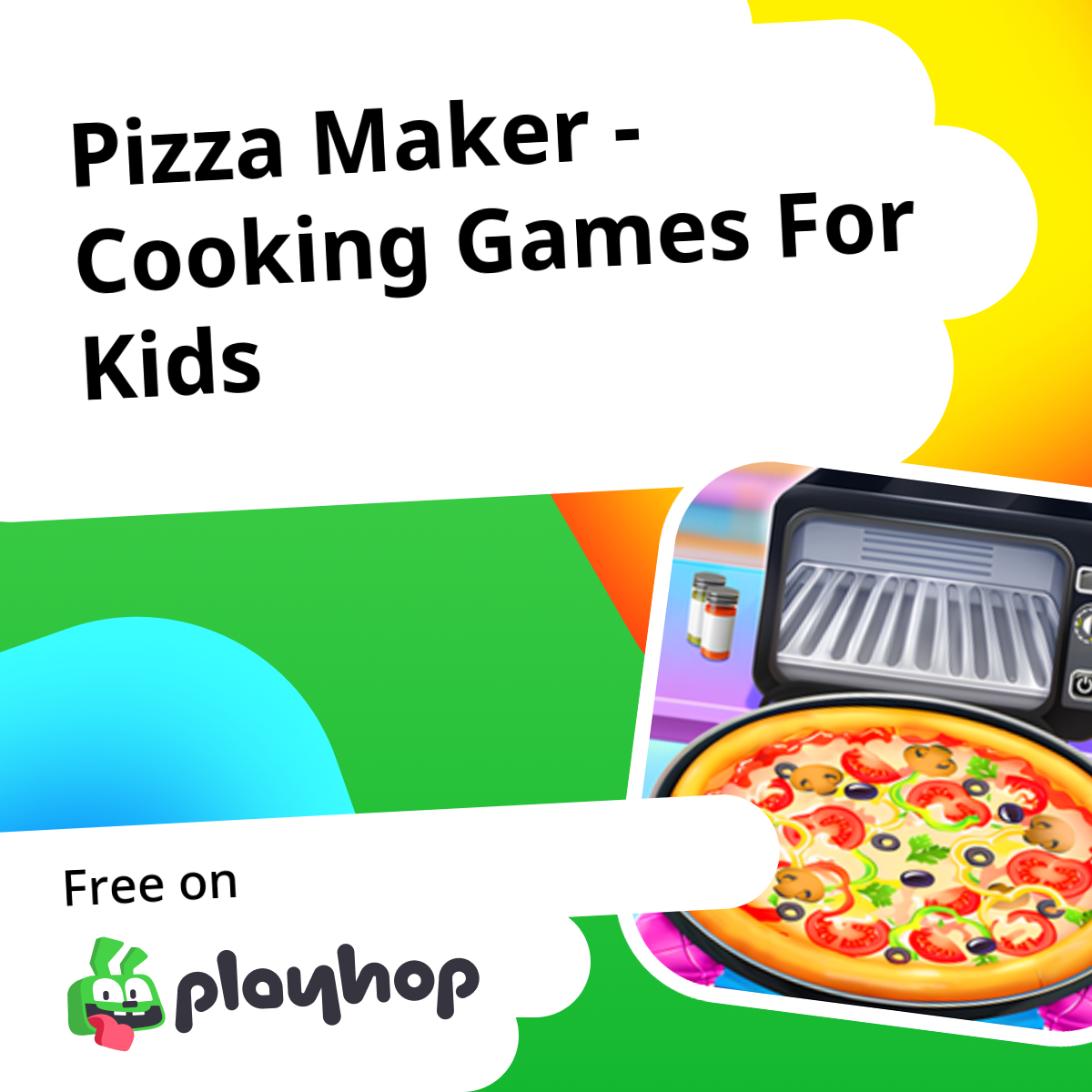 Pizza Maker - Cooking Games For Kids: العب أونلاين مجانًا على Playhop