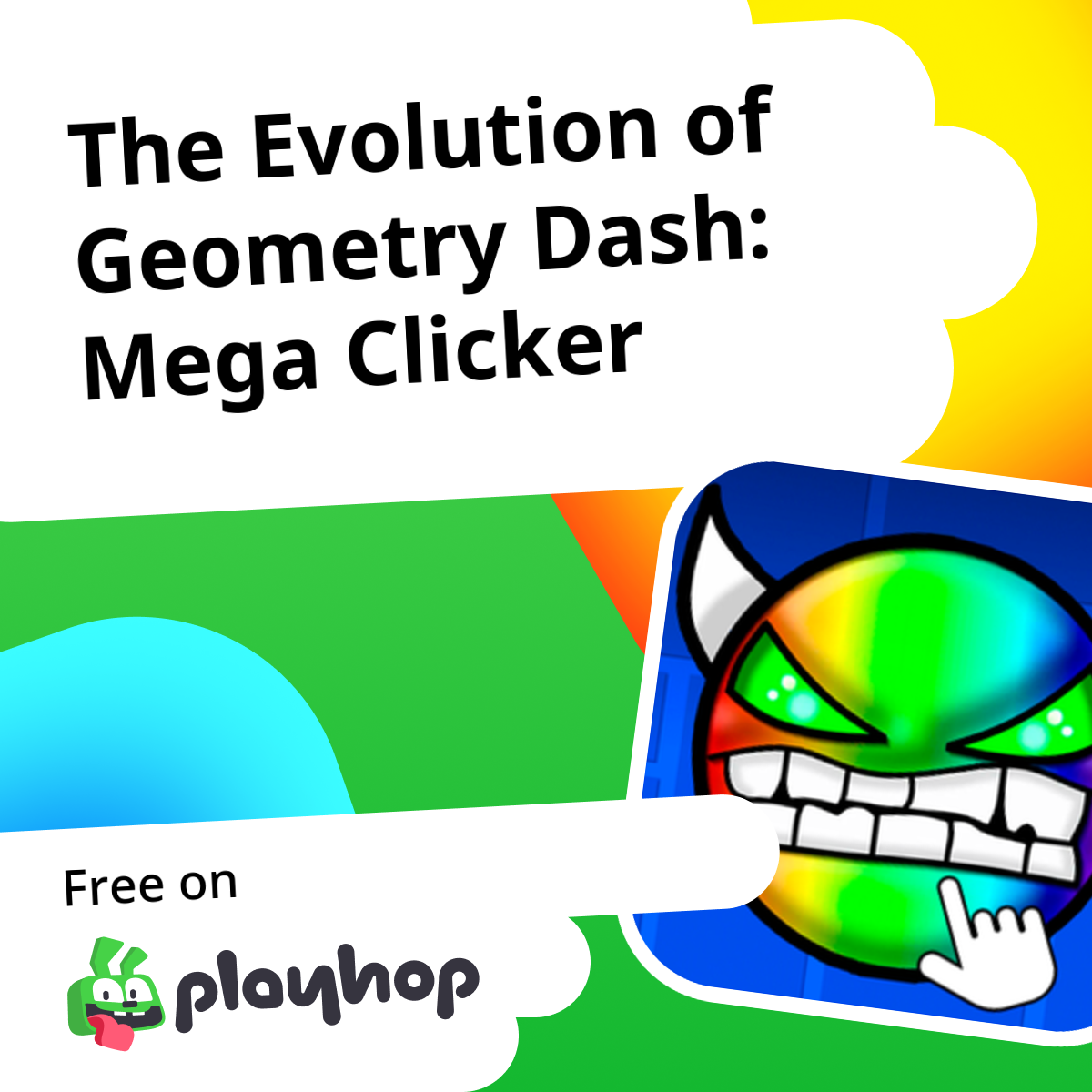 The Evolution of Geometry Dash: Mega Clicker (by BaBylON): Play Online ...