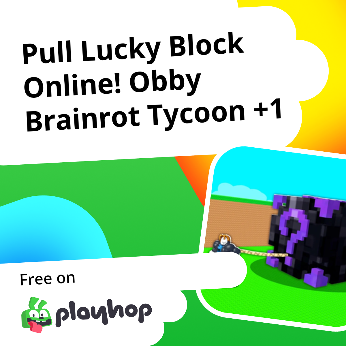 Pull Lucky Block Online! Obby Brainrot Tycoon +1: Play Online For Free ...