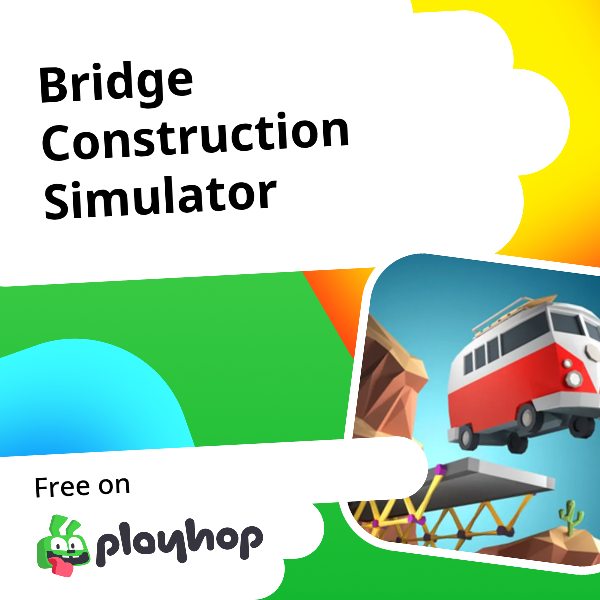 Bridge Construction Simulator (by NickCO GAMES): Play Online For Free On Playhop