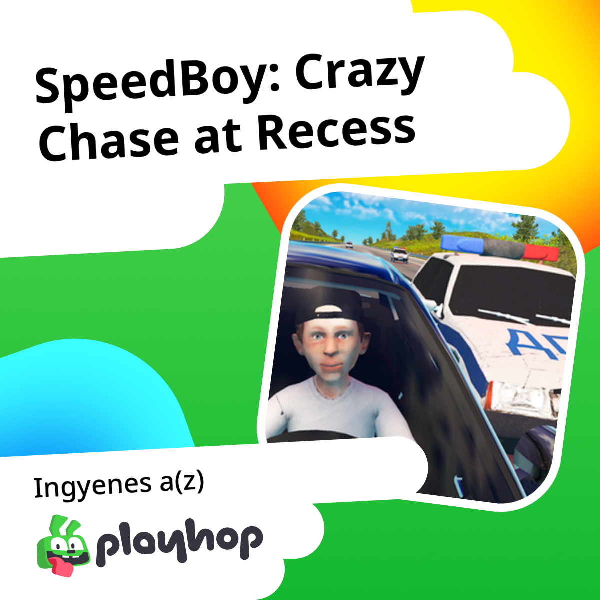 SpeedBoy: Crazy Chase at Recess (által LipoGame): Játssz Ingyen Online Playhop