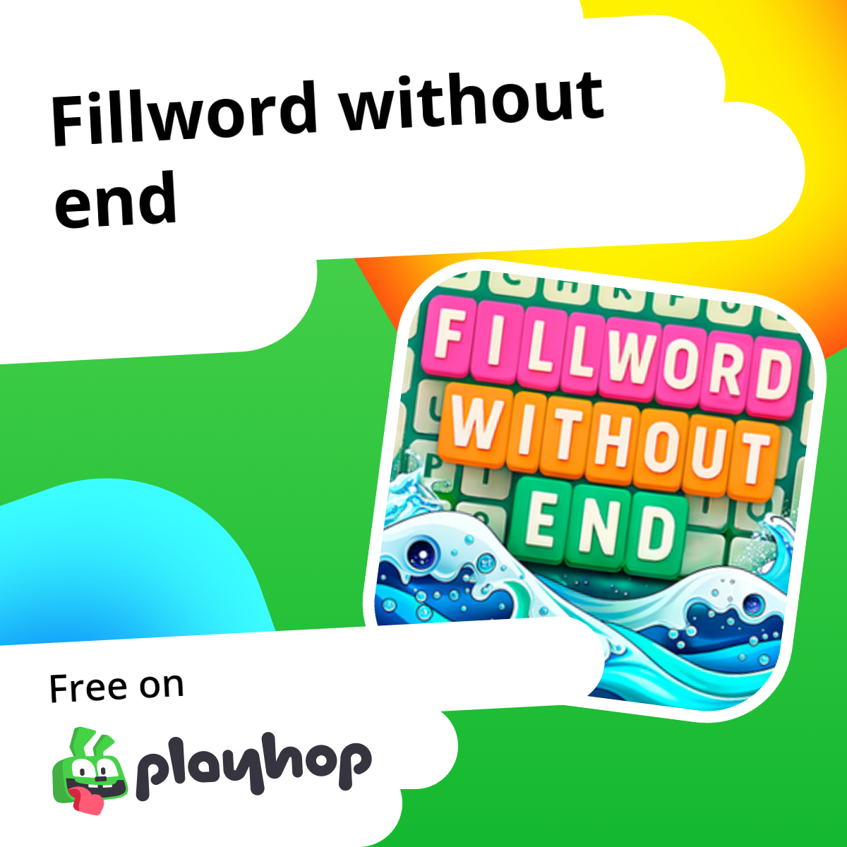 Fillword without end (על ידי QuestYou): לשחק באינטרנט בחינם על Playhop