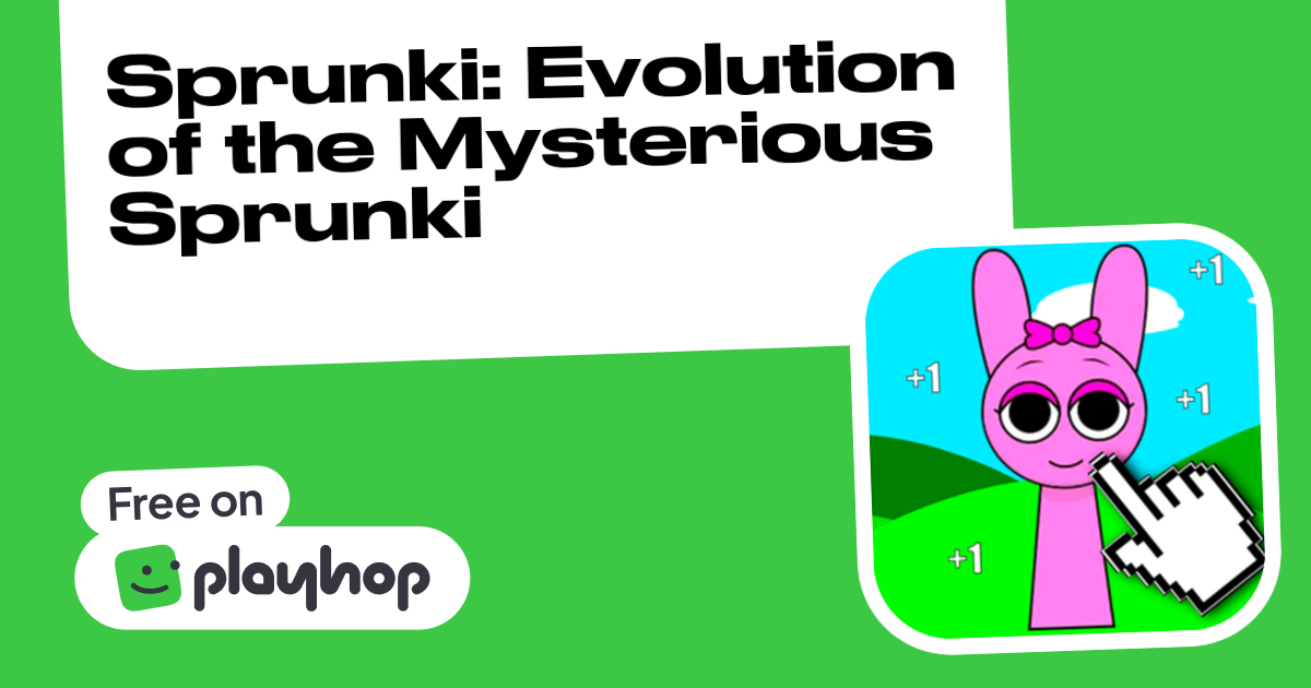 Sprunki: Evolution of the Mysterious Sprunki (por ZhuZha): Jogue Online ...