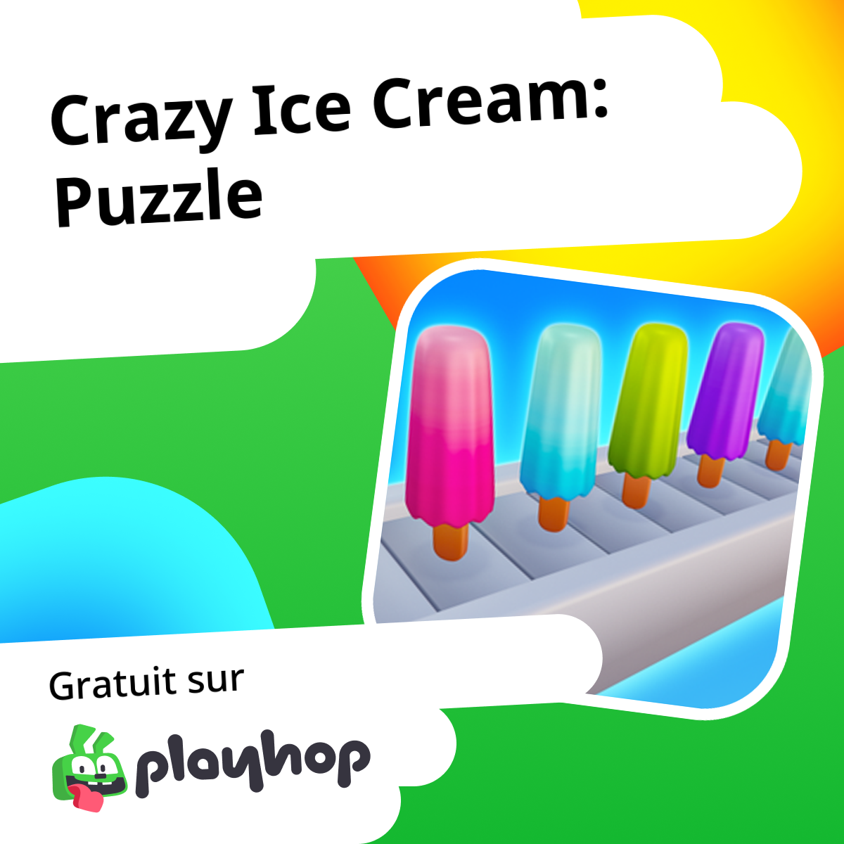 Crazy Ice Cream: Puzzle (par C Games): Jouez En Ligne Gratuitement Sur ...